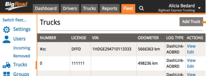 Get Started with BigRoad ELD for Fleet Administrators - Web App – Powerfleet (FC)